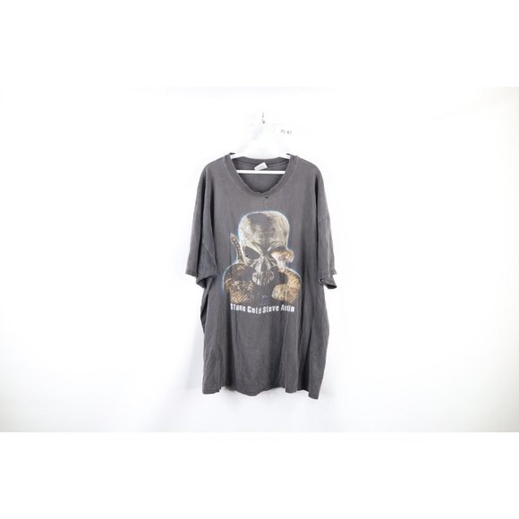 Hanes | Shirts | Vintage 9s Wwf Mens 2xl Thrashed Spell Out Stone Cold ...